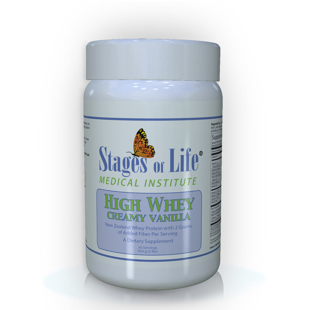 High Whey Protein Powder - Creamy Vanilla - 30 Servings – Stages of ...