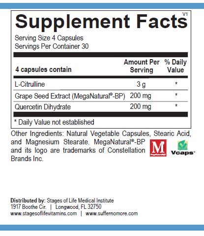 Nox Support - 120 Capsules – Stages of Life Vitamins